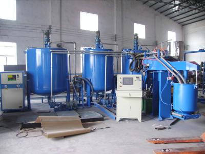 China ZHFP-007 Semi-Automatic Sponge Foam Making Machine 230L Capacity 43kW Power for Furniture Mattress Production for sale
