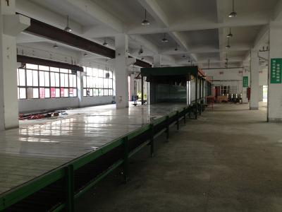 China PLC Controlled Flexible Mattress Foam Production Line 33m x 4m with 300kg/min Output and 8-100kg/m³ Density Range for sale