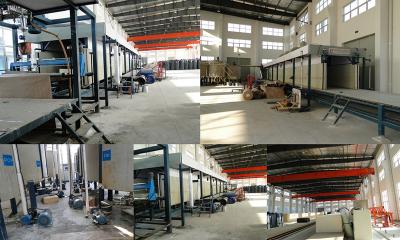China 37KW Sponge Mattress Foam Production Line with 220L/Mould Capacity and 100-300kg/min Output for sale