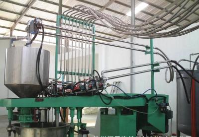 China Continuous Foam Production Line Horizontal 18m Length 130KW Power for Mattress Pillow Manufacturing for sale