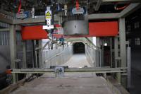 China Horizontal Continuous Polyurethane Foam Machine 40m Length with 300kg/min Output Capacity for Furniture & Packaging for sale