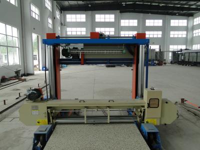 China Automatic Horizontal Long Sheet Foam Cutting Machine for Rigid PU Foam - 1650mm to 2350mm Width, 2-60mm Thickness for sale