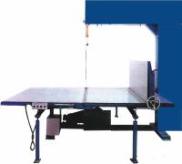 China Manual Precision Sponge Cutting Machine 1.74KW for Square Foam Block Processing with 1200mm Cutting Height for sale