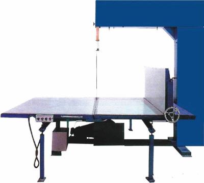 China Manual Precision Sponge Cutting Machine 1.74KW for Square Foam Block Processing with 1200mm Cutting Height for sale