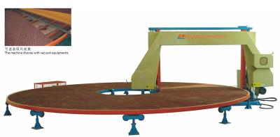 China Auto Circle Rotary Horizontal Foam Cutting Machine with 8.12-8.92 kW Power and 2-150 mm Cutting Thickness for sale