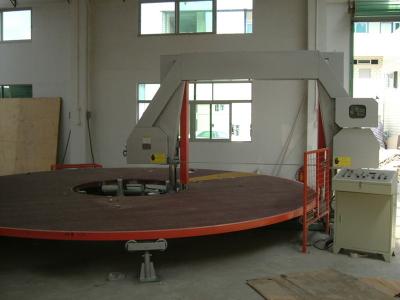 China Circle Horizontal Sponge Cutting Machine with Rotating Table - 6000mm to 10000mm Diameter, 2-150mm Thickness Range for sale