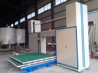 China Adjustable Speed Horizontal Sponge Cutter Machine , Polyurethane Foam Cutting Machine for sale
