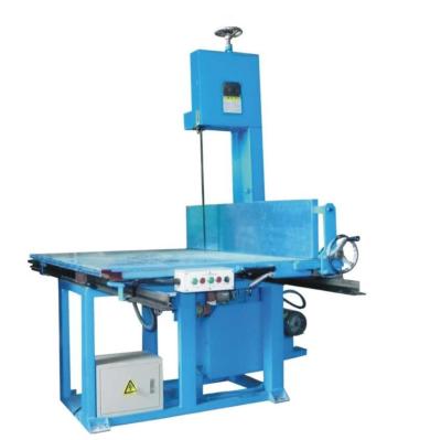 China High Accuracy Vertical Sponge Foam Cutting CNC Machine For Special Shape Slicing Foam for sale