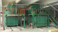 China Automatic Rebounding Foam Production Line with 10m³ Mixing Capacity and 12,000kg Hydraulic Pressure for sale