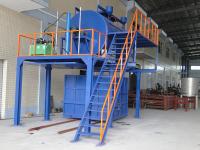 China Mattress Foam Recycling Machine 15-16.7kW with 10m³ Capacity and 12000kg Hydraulic Pressure for Sponge Production for sale