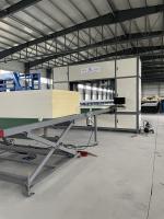 China Automatic Glass Flow Meter Horizontal Foam Making Machine Up To 1300mm Height for sale