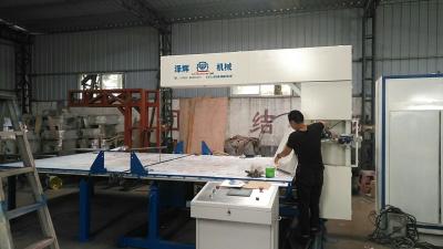 China Vertical Digital Sponge Cutting Machine 5.5KW 380V Automatic Foam Cutter for Mattress Production for sale