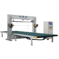 China Horizontal Vertical Blade CNC Contour Cutting Machine 2000x2000mm Work Area 0.5mm Precision for Foam Materials for sale