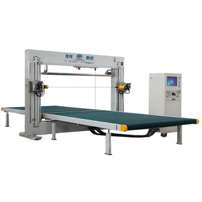 China Horizontal Vertical Blade CNC Contour Cutting Machine 2000x2000mm Work Area 0.5mm Precision for Foam Materials for sale