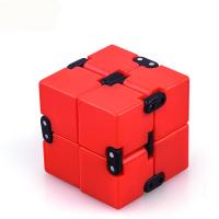 China Anxiety Stress Relief Magic Cube , Anti Stress Toys With Plastic / Alloy Material for sale