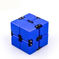 China Anxiety Stress Relief Magic Cube , Anti Stress Toys With Plastic / Alloy Material for sale