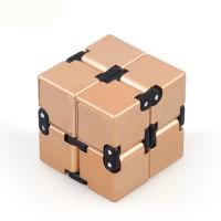 China Anxiety Stress Relief Magic Cube , Anti Stress Toys With Plastic / Alloy Material for sale