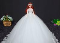 China Fashion Wedding Doll Toy Modern Design 45cm Size For Children EN71 Approved for sale