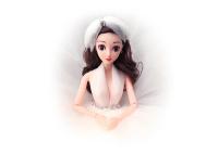 China Dress Display Wedding Doll Toy / Dress Up Princess Doll Size Customized CE Certified for sale