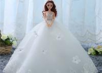 China Beautiful Princess Wedding Doll , Fashion Wedding Bride Doll For Girls Gifts for sale