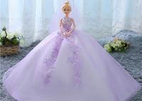China Colorful Wedding Doll Toy / Girls Princess Dolls For Gifts Birthday Gift for sale