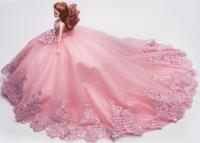 China Personalized Simulation Princess Dress Doll , Dress Up Wedding Dolls 45cm Size for sale
