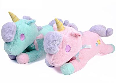 China Stuffed Animal Cute Plush Pillows / Pink Unicorn Slippers For Child Toy for sale