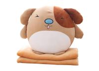 China Fully filling size Custom Plush Toys soft stuff decorative dog pillows for sale