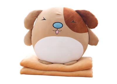 China Fully filling size Custom Plush Toys soft stuff decorative dog pillows for sale