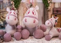 China Simulation Animal Plush Toys / Lovely Soft Stuffed Donkey Toy For Promotion for sale