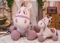 China Simulation Animal Plush Toys / Lovely Soft Stuffed Donkey Toy For Promotion for sale