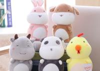 China Colorful Animal Plush Toys Cute Cattle Little Fist Series With PP Cotton for sale