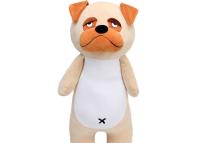 China EN71 Lovely Stuffed Animal Dog Toys 27cm / 60cm / 80cm Size With PP Cotton Material for sale