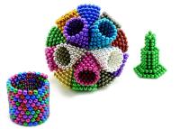 China Magic Decompression Toy / Buckyballs Magnetic Balls 5mm 3mm For Children Gift for sale