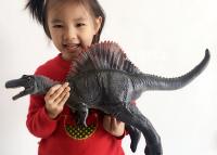 China Simulation Large Dinosaur Soft Toy / Rubber Dinosaur Toys Animal Model for sale