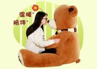 China Soft Animal Plush Toys New Scarf Cartoon Bear Doll Plush Toy For Girl Birthday Gift for sale