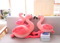 China 20-50 cm Size Cute Plush Pillows Soft Stuffed Flamingo Toy For Girls Gifts for sale