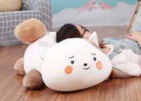 China Customized Popular Plush Toys , Soft Toy Pillow With Raccoon Panda Shape for sale