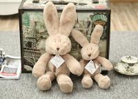 China Fashion Custom Stuffed Bunny Rabbit Toys / Kids Plush Pillows 17-37 cm Size for sale