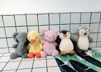 China Sweet Cute Pet Plush Toy , Bird Penguin Stuffed Toy With Long Neck / Sound for sale