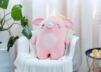 China Crown Cute Pig Cuddly Toy , Mascot Plush Toys 45-55cm Size For Girlfriend Gift for sale