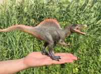 China Plastic Dinosaur Model Toys / Jurassic World Spinosaurus Toy L28*W7.5*H13 Size for sale