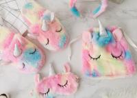 China Novelty Creative Girls Unicorn Slippers / Unicorn Home Slippers EN71 Approved for sale