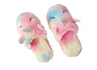 China Novelty Creative Girls Unicorn Slippers / Unicorn Home Slippers EN71 Approved for sale