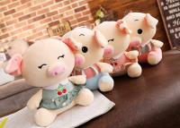 China Personalized Pig Plush Toy , Extra Soft Cute Pig Doll For  Girls / Kids Gift for sale