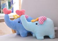 China Cute Animal Plush Toys Little Elephant Doll 25 CM Size With Soft PP Cotton Stuffed for sale
