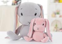 China Custom Personalised Plush Toys / LUCKY Stuffed Bunny Rabbit Toys 30 - 70cm Size Optional for sale
