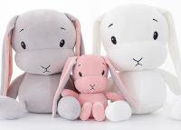 China Custom Personalised Plush Toys / LUCKY Stuffed Bunny Rabbit Toys 30 - 70cm Size Optional for sale