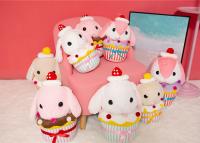 China Stuffed Animal Plush Toys / Rabbit Soft Toy 40 48cm Size For Decoration for sale