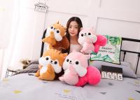 China Christmas Gift Animal Plush Toys / Stuffed Squirrel Toy With Long Tail Standing for sale
